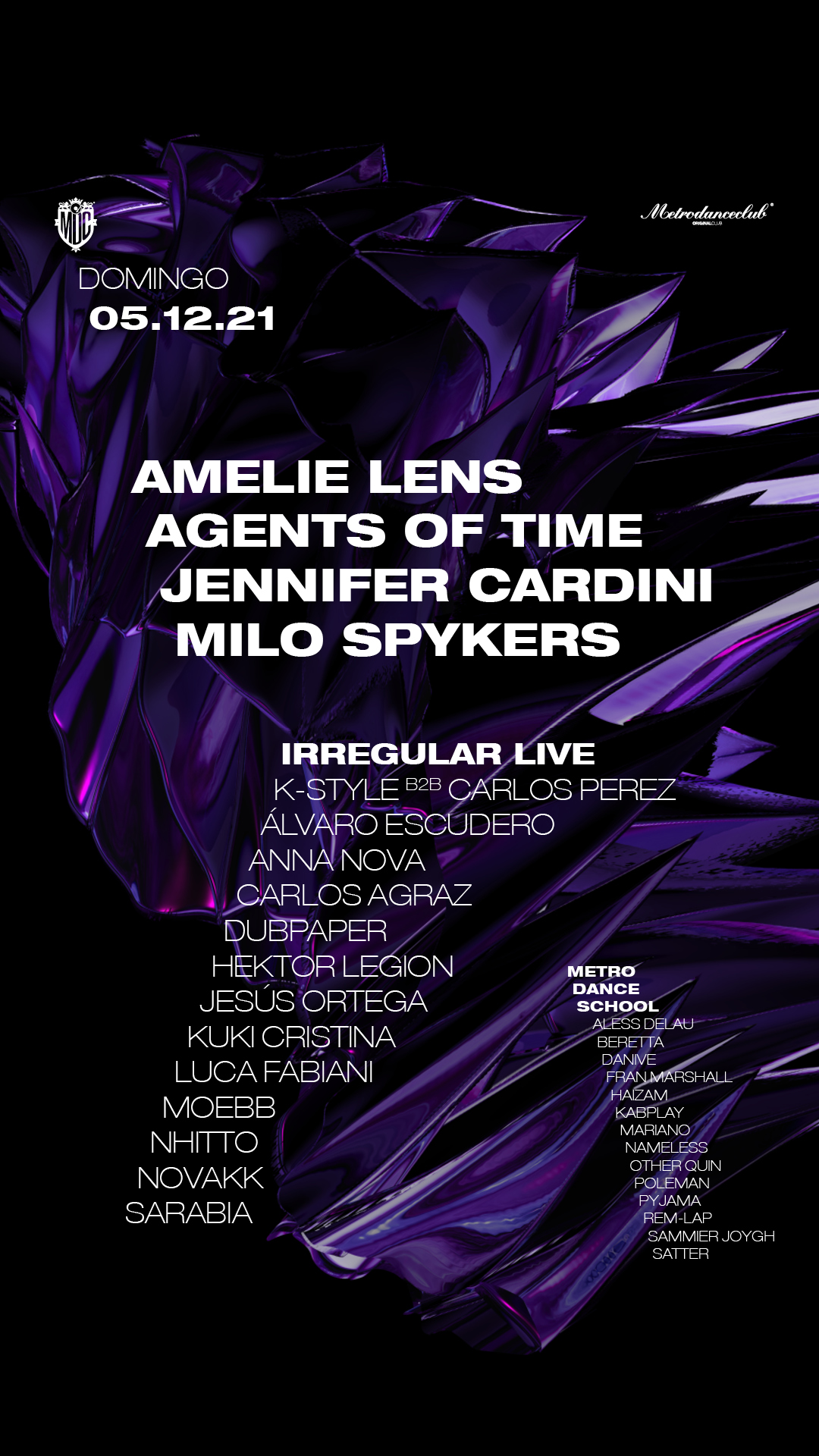 Metro Dance Club - Our Home is Your Home - 5/12/21 - ORIGINAL CLUB ...